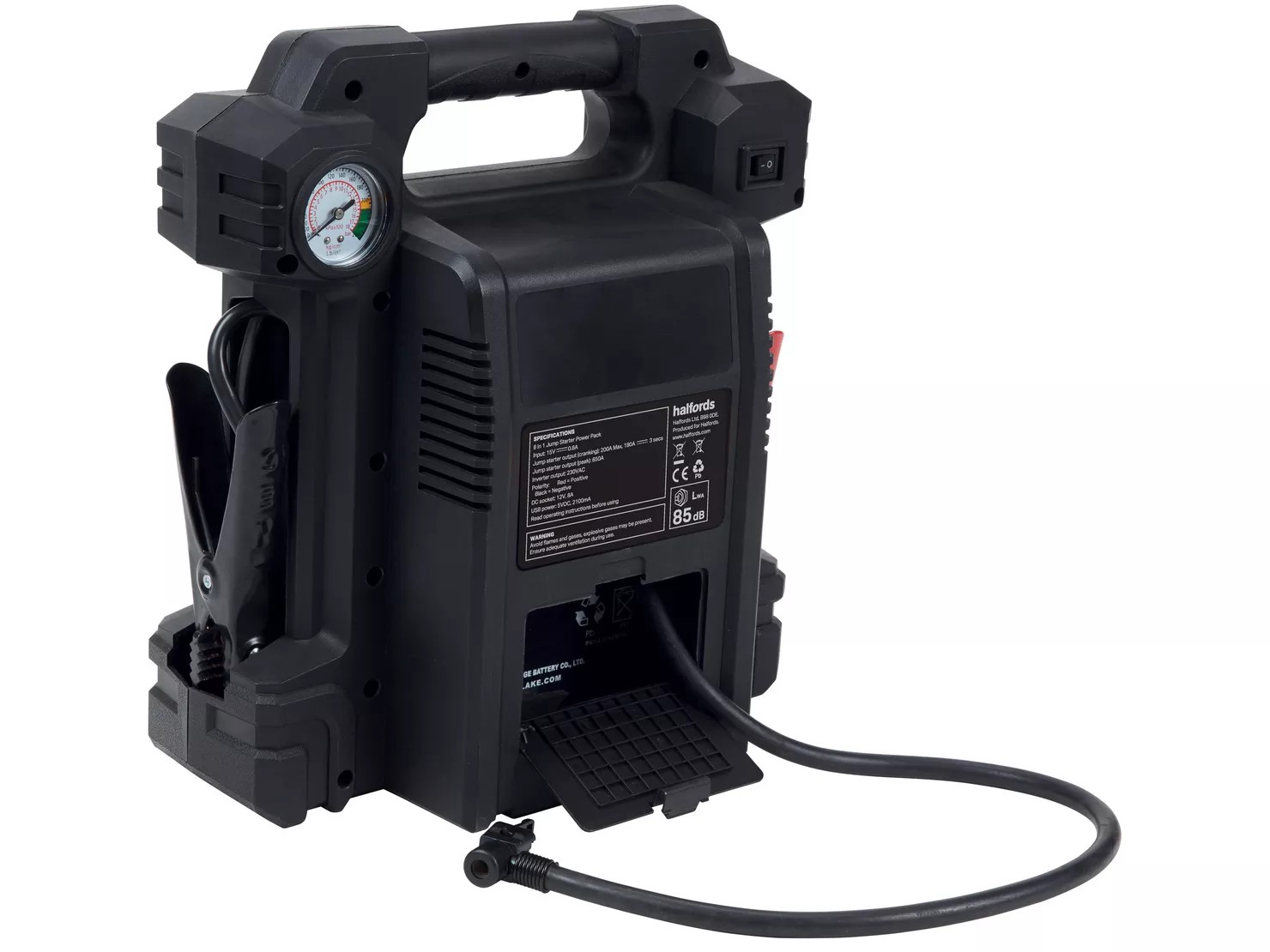 Halfords-6-in-1 Jump Starter Power Pack 654898 | Battery Trader