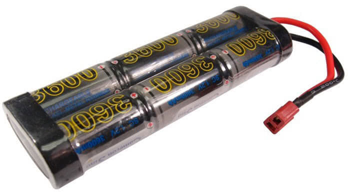 RC generic hobby battery 3600mAh Ni-MH 7.2V Remote control | Battery Trader
