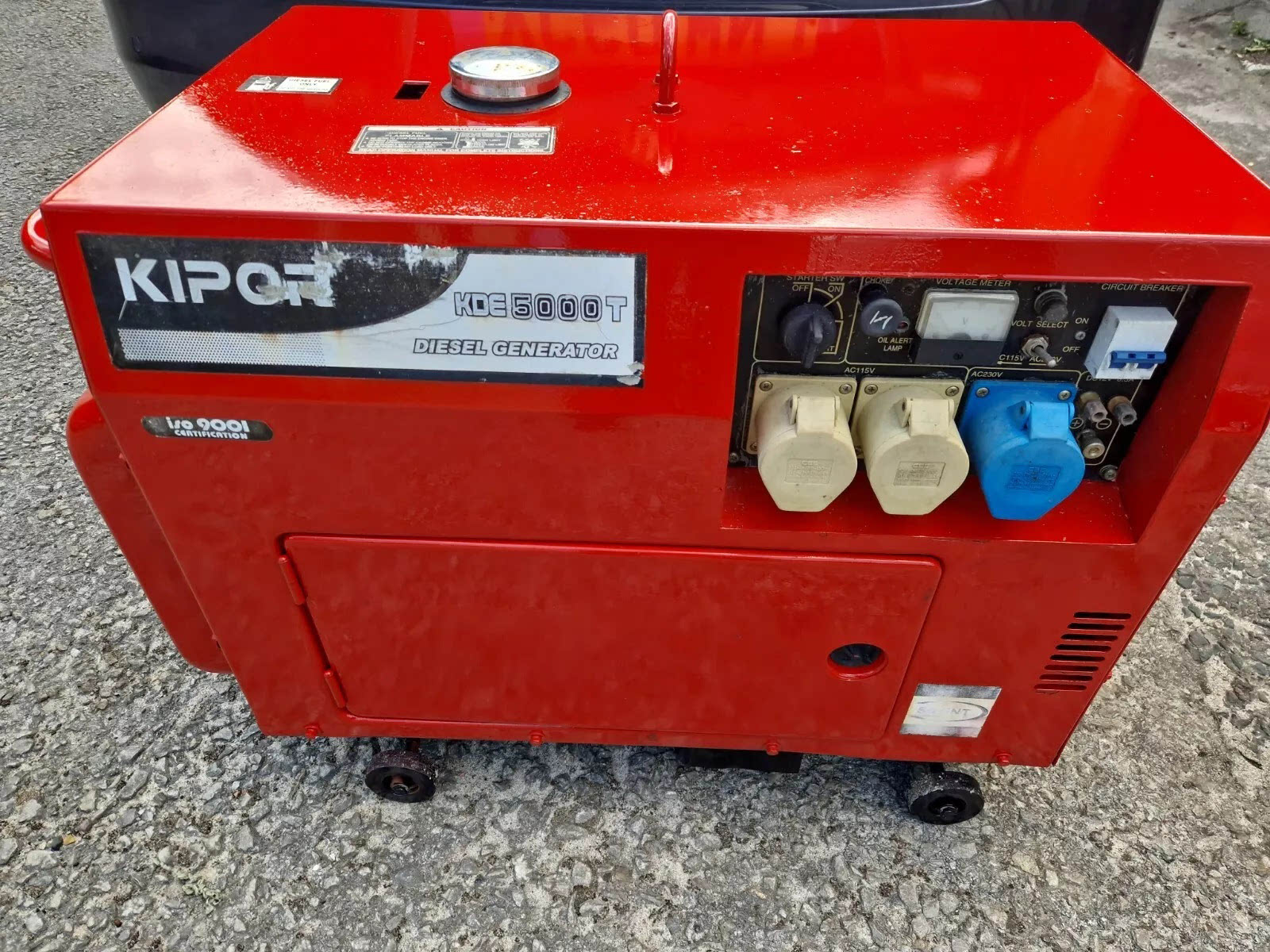 Kipor KDE5000T generator battery replacement | Battery Trader