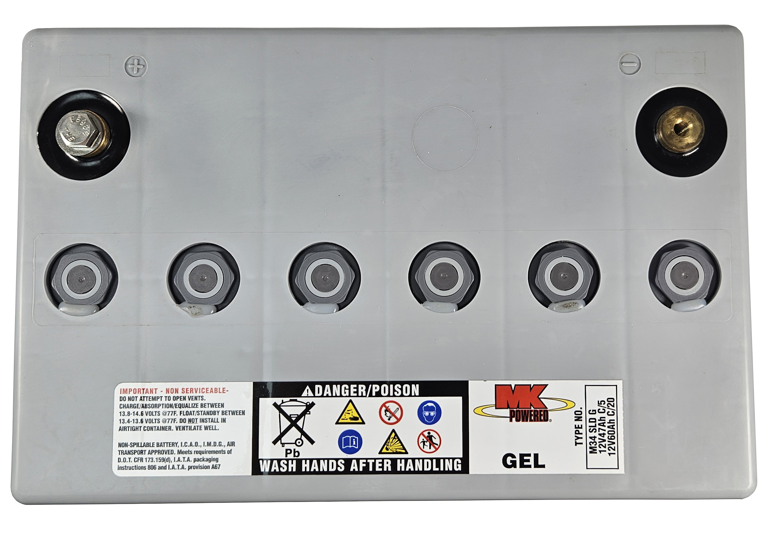 Sunrise Quickie Salsa-M2 Powered wheelchair battery GEL | Battery Trader
