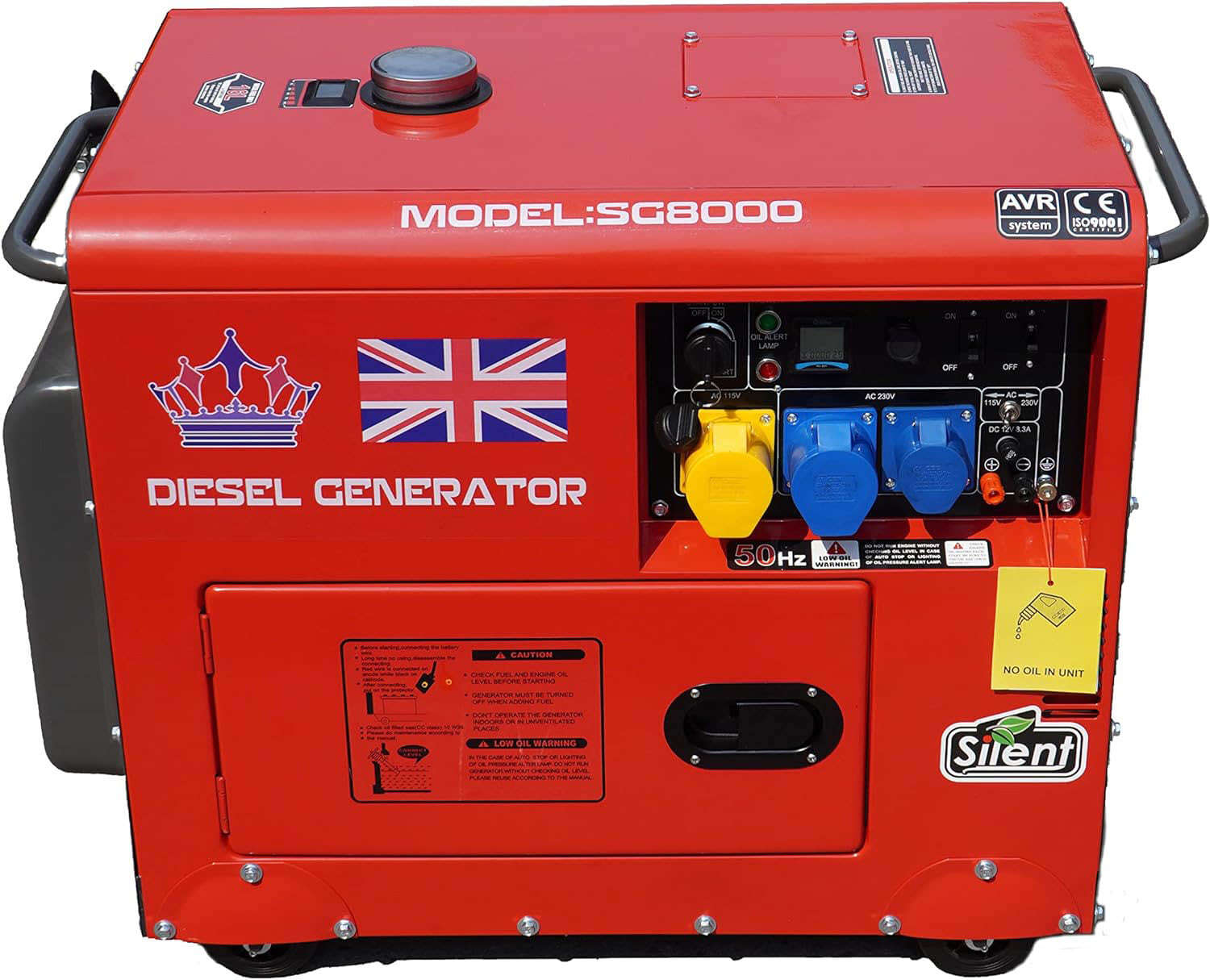 SG8000 diesel generator battery silent 6.5KW | Battery Trader