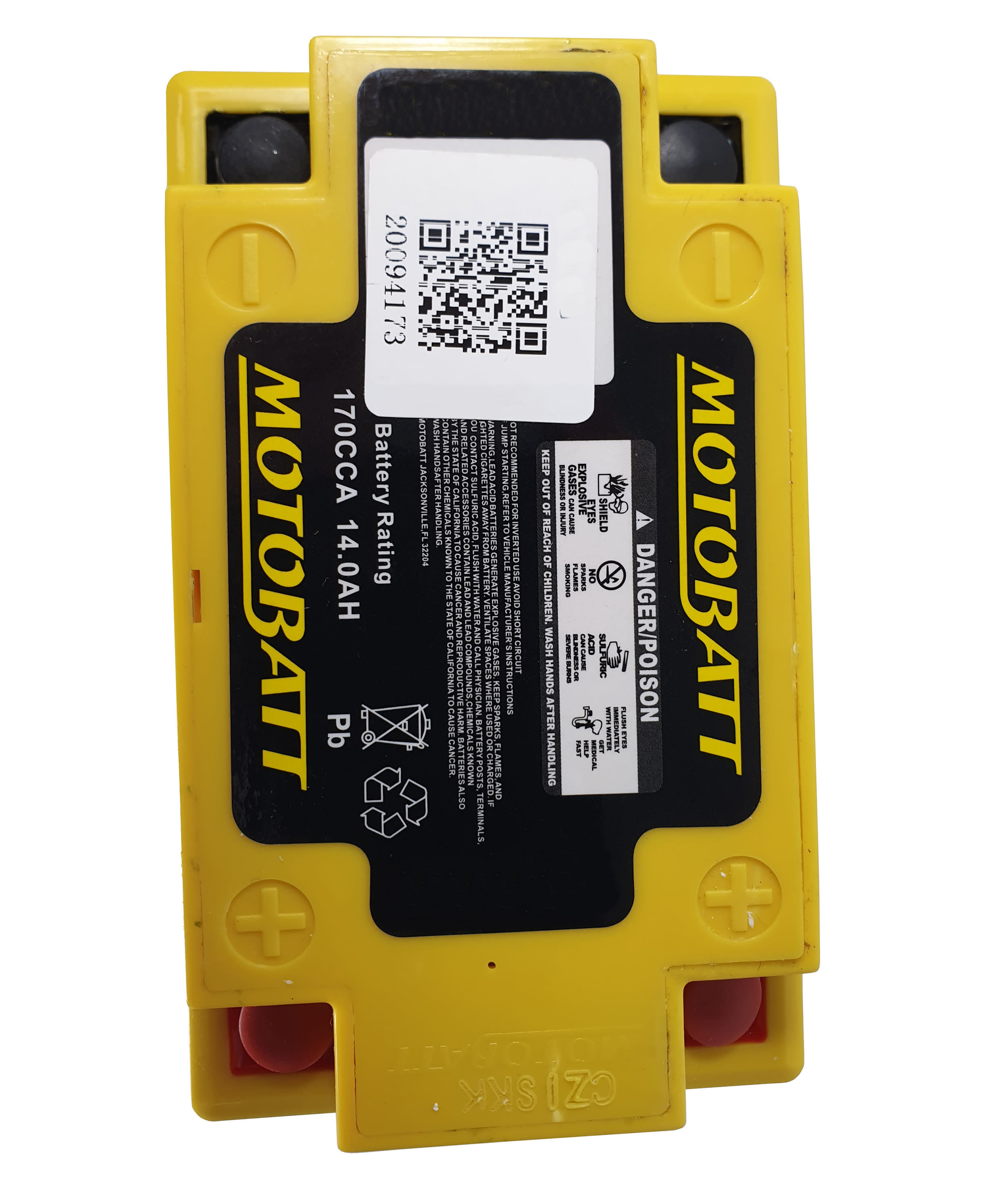 Betamotor-YB9-600cc 2000 onwards battery replacement motorbike 12v ...