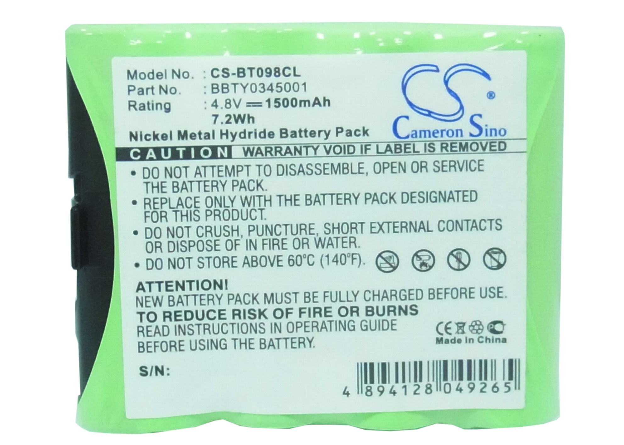 Southwestern-Bell-BT098 battery replacement rechargeable | Battery Trader