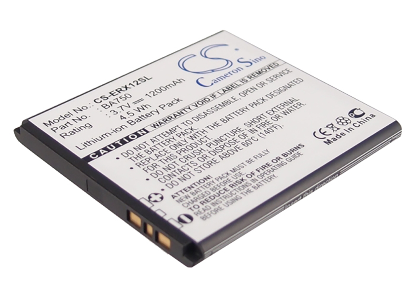 Sony Ericsson BA750 replacement Smart phone batteries | Battery Trader