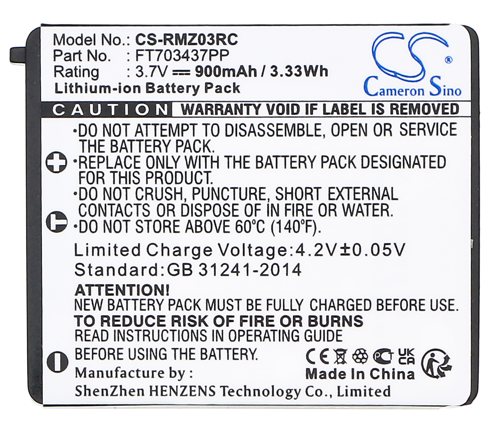 Razer Manba RC03-001201 FT703437PP battery rechargeable | Battery Trader