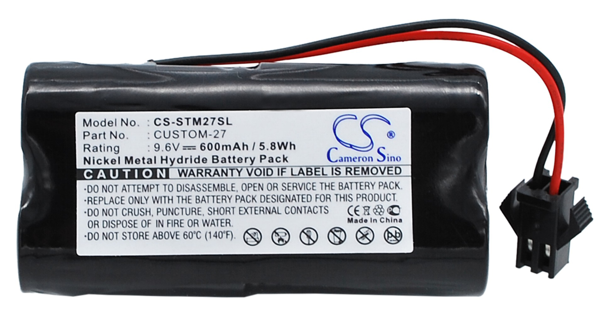 Tri-Tronics 1016200 CUSTOM-27 batteries rechargeable replacement ...